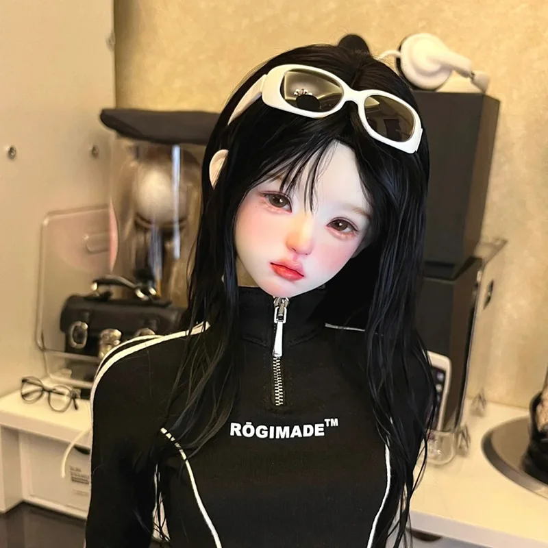 Nova boneca bjd 1/4 weimengmeng linda menina conjunto completo figura ...