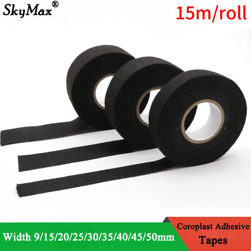 1-3-5-roll-Heat-resistant-Adhesive-Cloth-Fabric-Tape-9-50mm-For ...