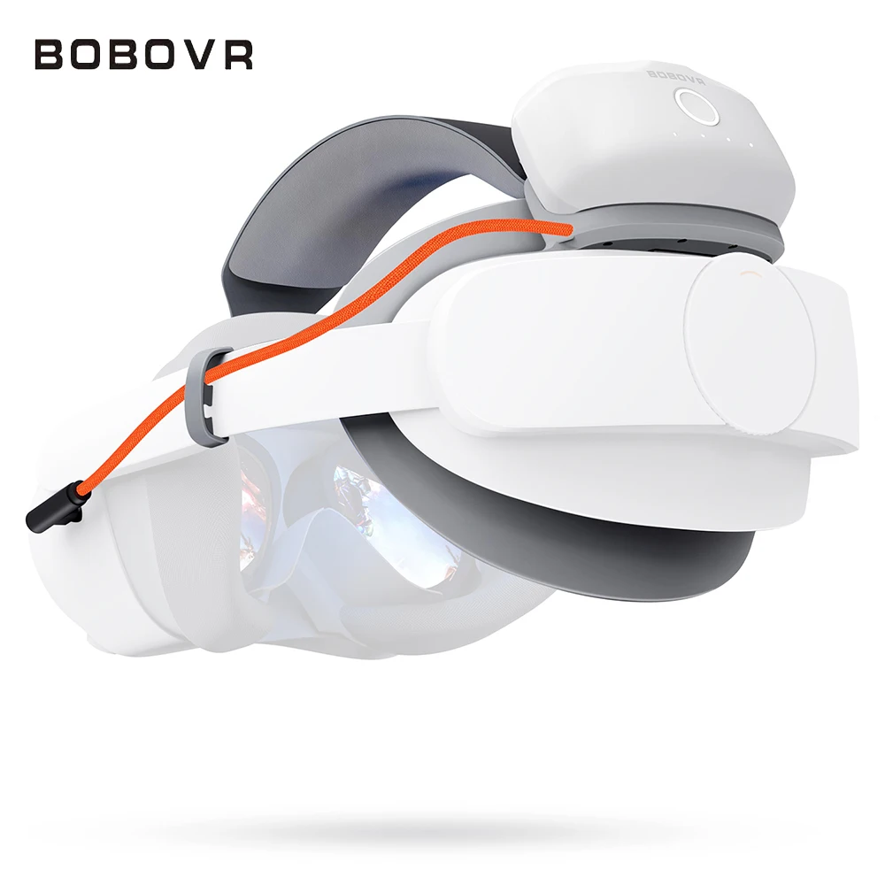 BOBOVR-P4-Battery-Dock-Compatible-with-Pico4-VR-Headset-Magnetic-Battery-Pack-Flexible-Back ...