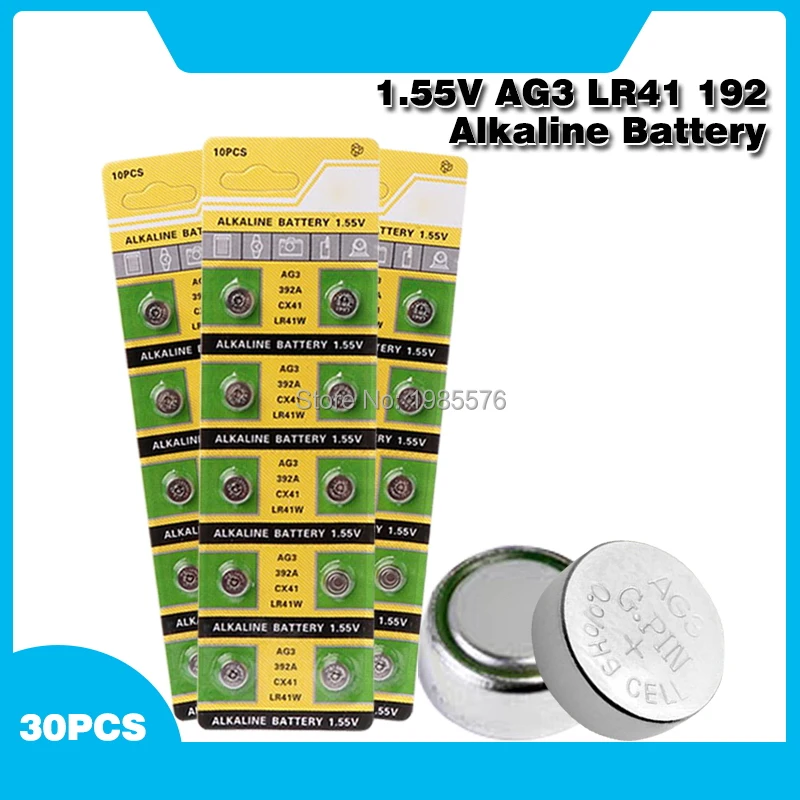 392 Alkaline Button Batteries | Coin Alkaline Battery | Ag3 Button ...