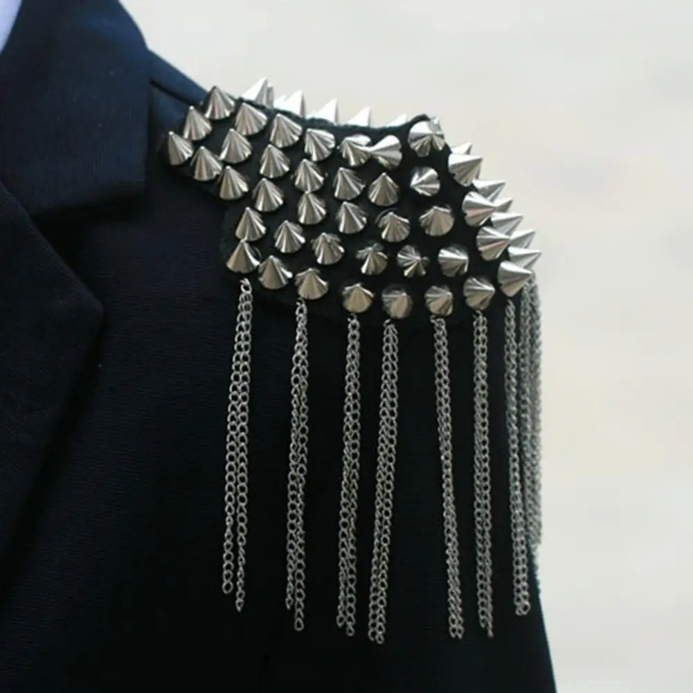 Accesorios-de-broche-de-hombro-Vintage-borlas-joyer-a-Punk-Charretera ...