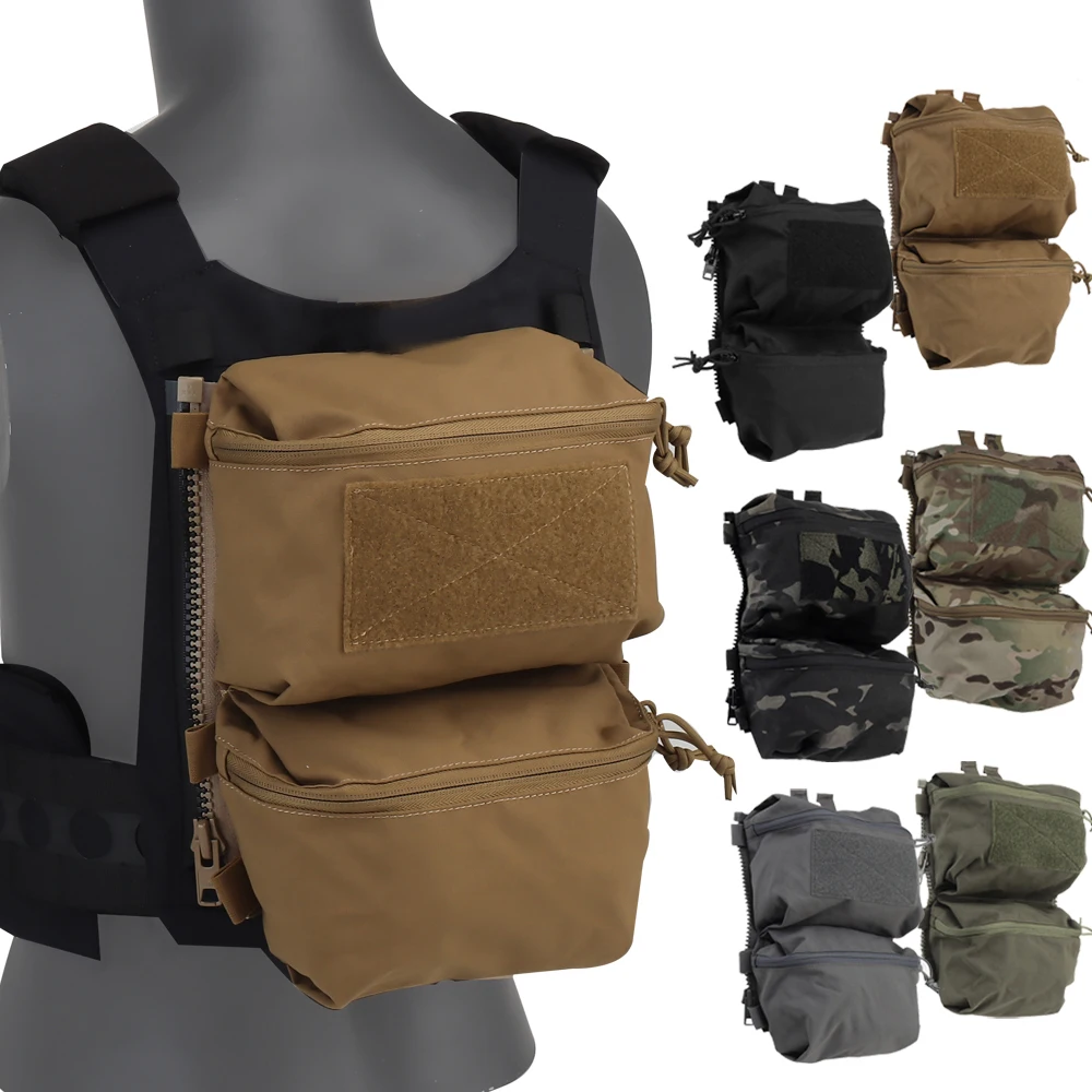 Tactical-Zip-on-Panel-Pouch-Hydration-Pack-Military-Backpack-Water ...
