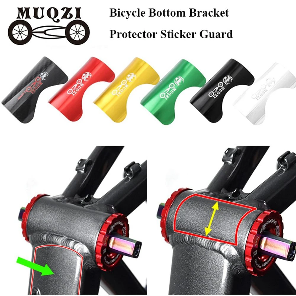 MUQZI Bicycle Bottom Bracket Protector Sticker Guard for MTB Folding ...