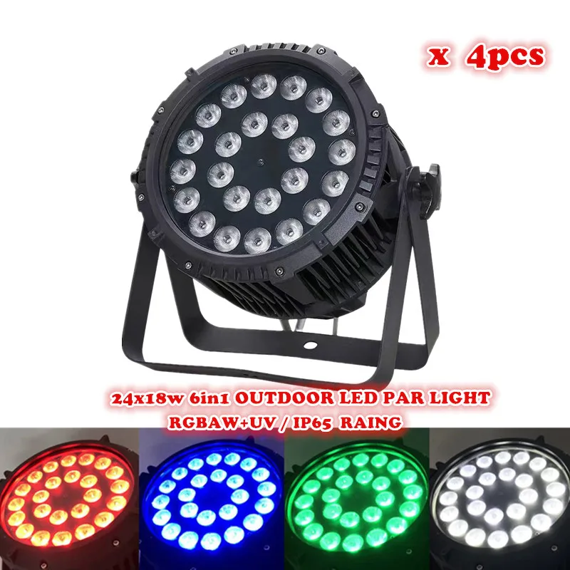 4pcs-lot-24X18W-Waterproof-IP65-LED-Par-Can-Lights-RGBAW-UV-Dmx-Outdoor ...