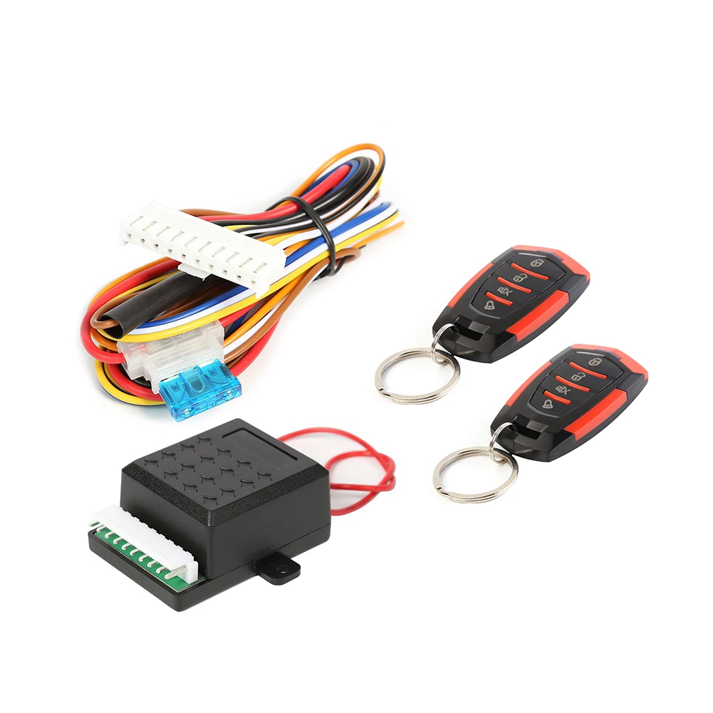 Car-Remote-Central-Door-Locking-Kit-Waterproof-Automobiles-Keyless ...