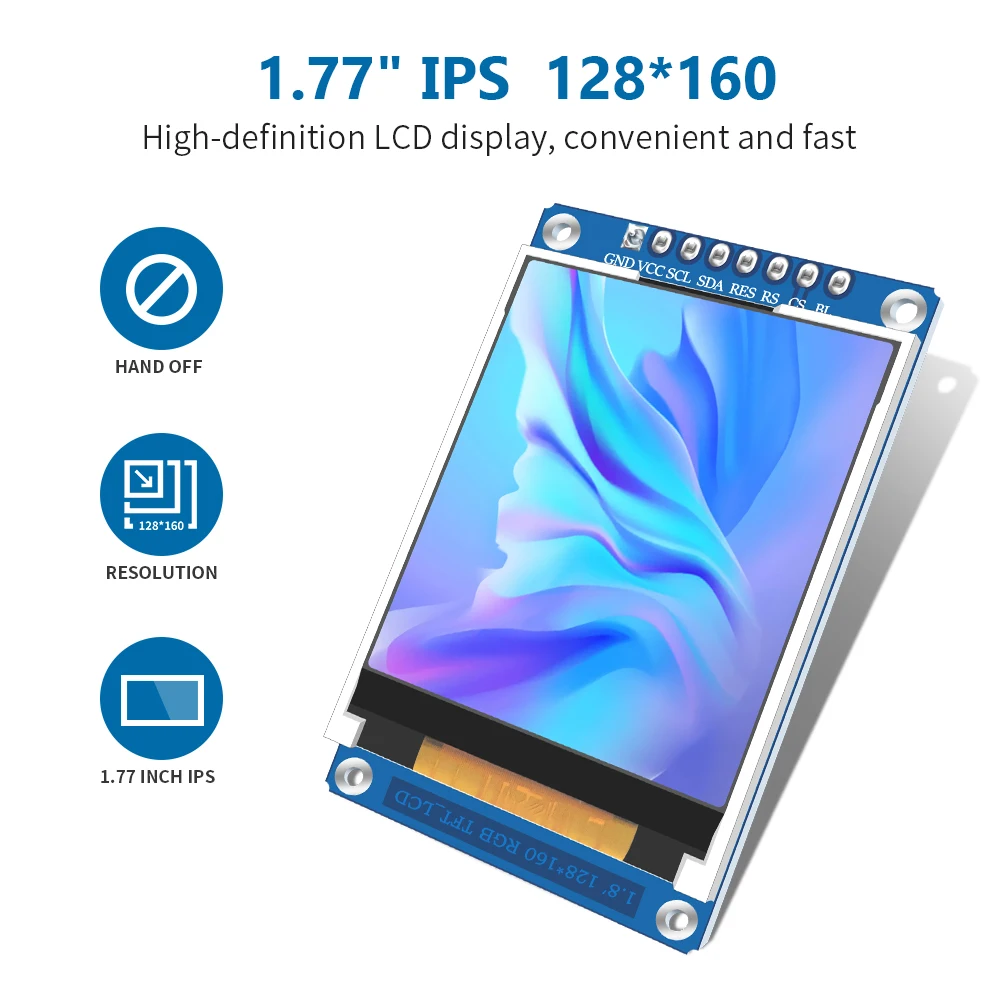 1-8-inch-Mini-Display-SPI-Module-TFT-LCD-Screen-Monitor-HD128-160-Pixel ...
