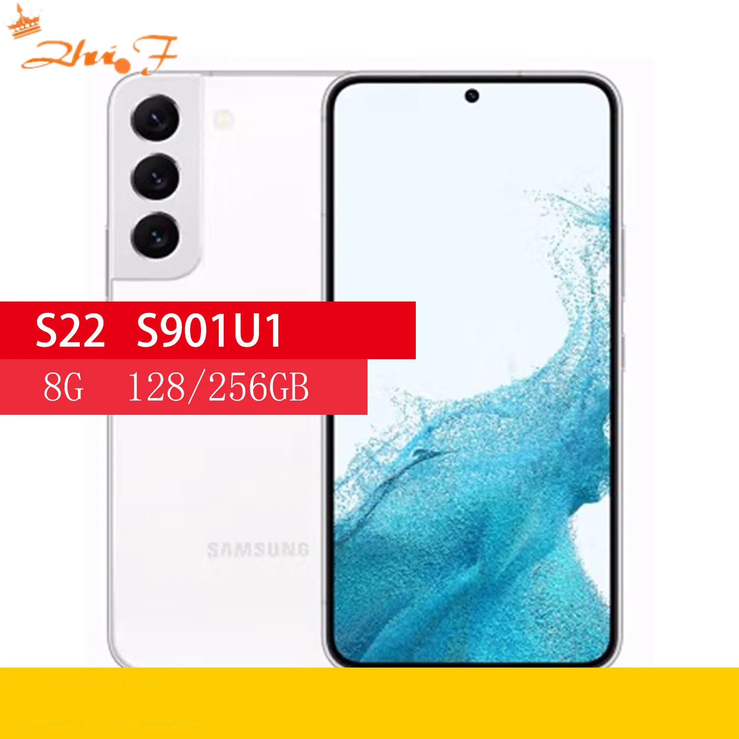 סמסונג גלקסי S22 5G S901U1 S901u 128/256GB ROM 8GB RAM Snapdragon 8 ...