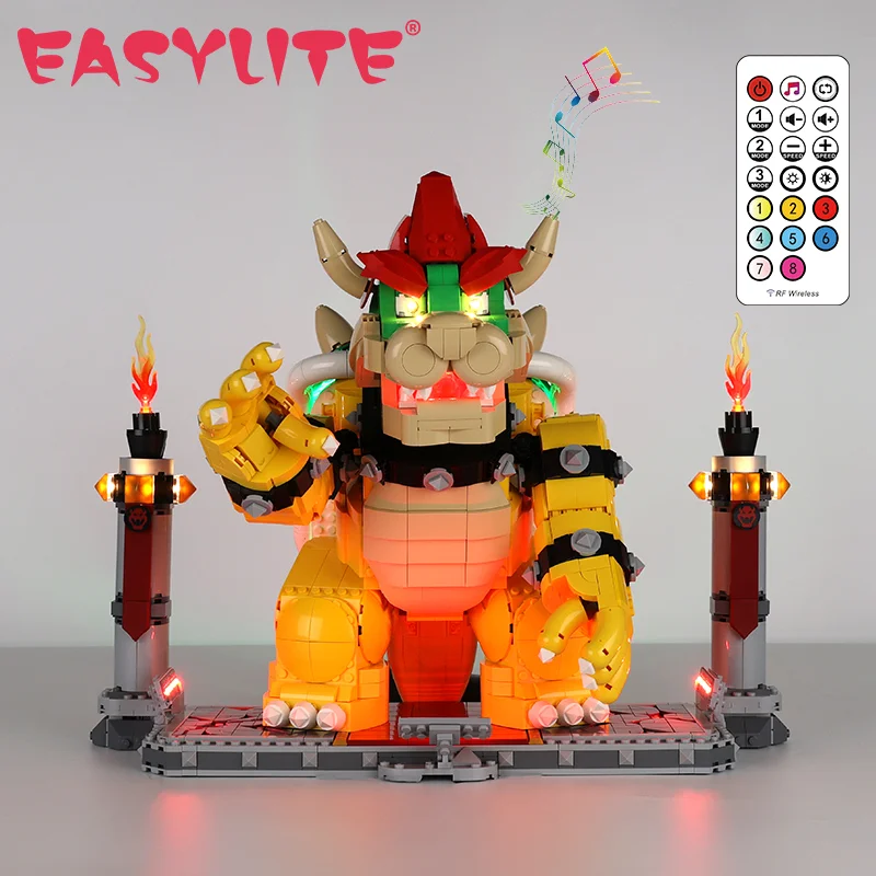 EASYLITE Building Blocks Light For Ideas 71411 The Mighty Bowser(NOT ...