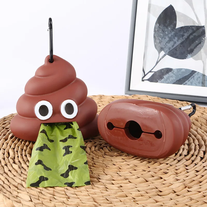 Portable Pet Waste Bag Dispenser Biodegradable Dog Poop Bags Holder ...