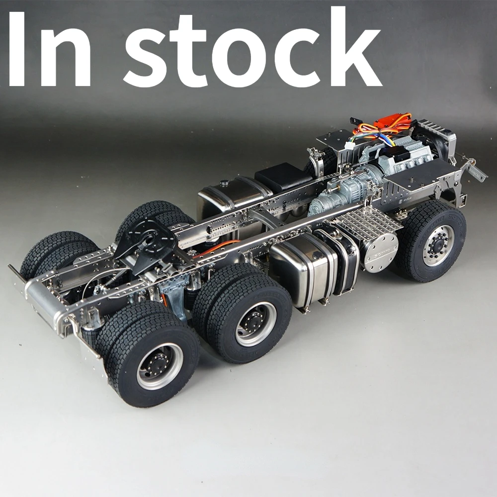 RC 1/14 타미야 R620 730 업그레이드 6x6 6x4 금속 섀시, 장난감 모델 선물| | - AliExpress