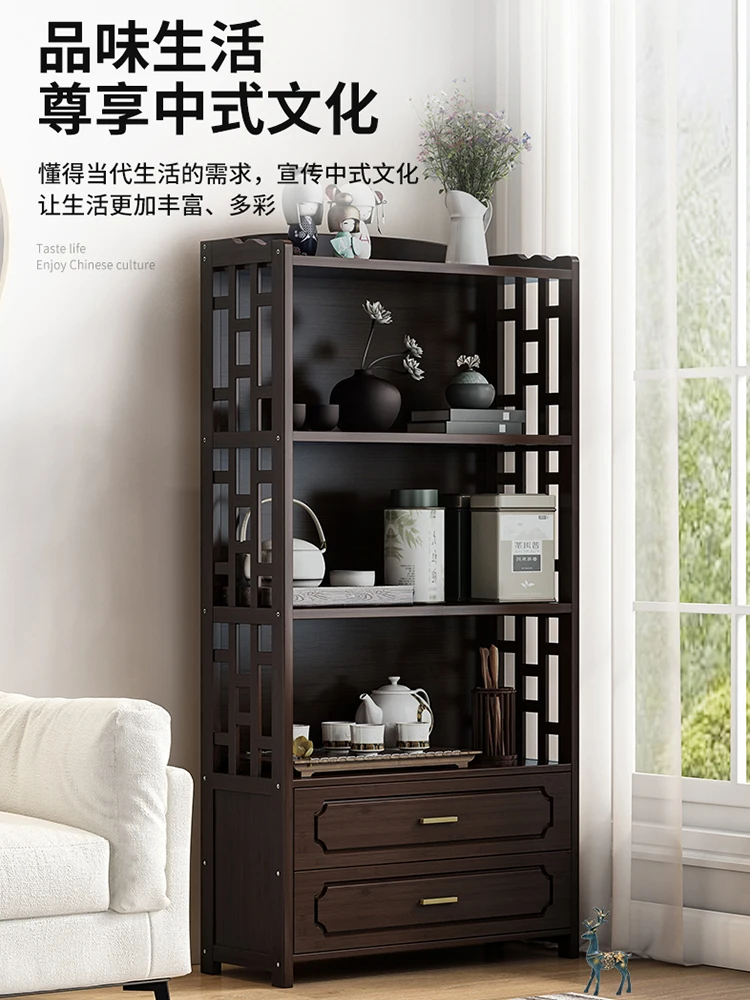 Tea-rack-Bogu-rack-Solid-wood-Chinese-tea-set-Tea-rack-Tea-room-storage ...