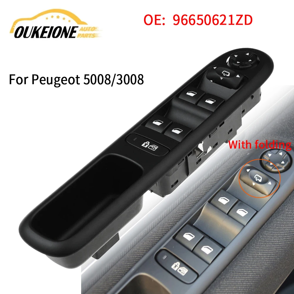 For Peugeot 3008 5008 2009 2010 2011 2012 2013 2014 2015 2016 Window ...
