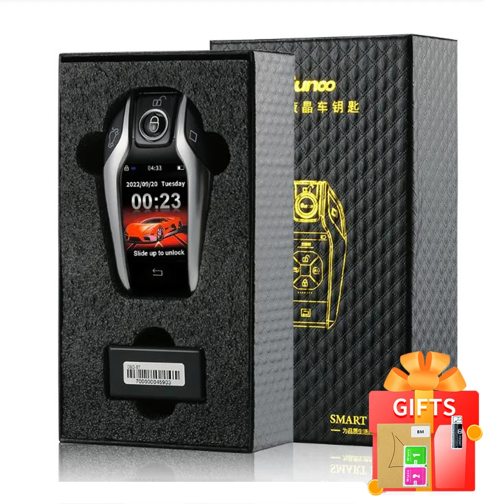 Universal-Modificado-Remoto-LCD-Chave-Inteligente-entrada-confort-vel ...