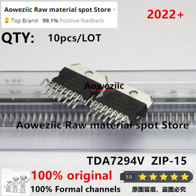 Aoweziic 2022+ 10pcs/LOT 100% New Imported Original TDA7294V TDA7294 ZIP-15 Linear Audio ...