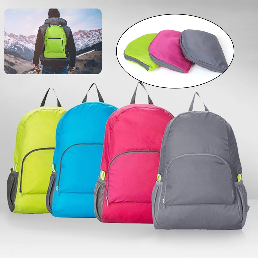 Lightweight Foldable Backpack for Men & Women: Large Capacity Rucksack ...