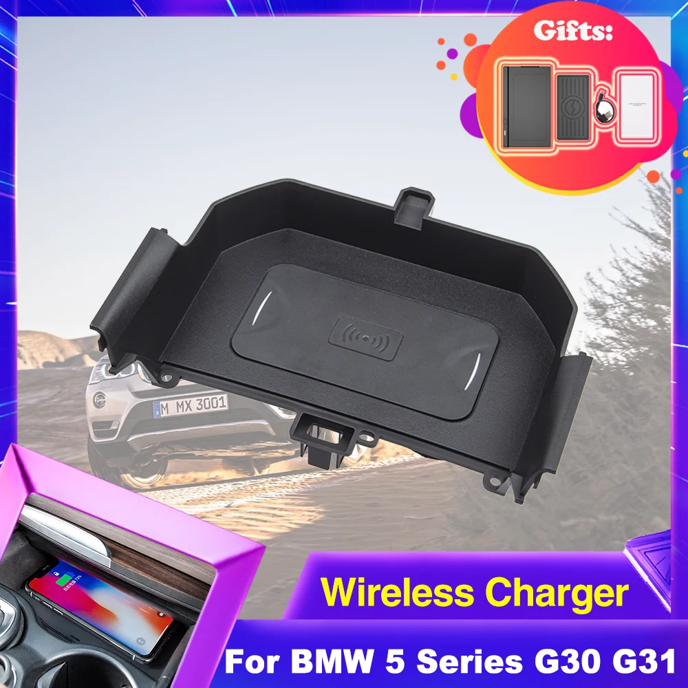 15W-Car-Wireless-Charging-Pad-for-BMW-5-Series-G30-G31-520i-540i-518d ...