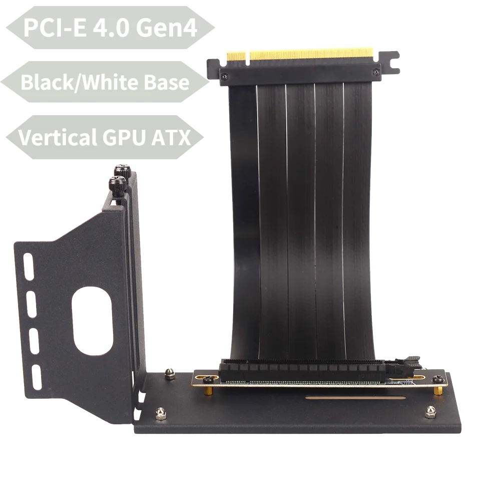 PCI-Express-4-0-X16-Gen-4-Riser-Extension-Cable-With-Vertical-Graphics ...