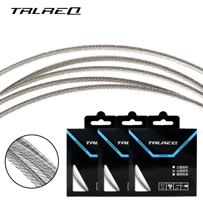 Fully-ground-stainless-steel-brake-Shift-wire-core-MTB-Road-Bike-Front ...