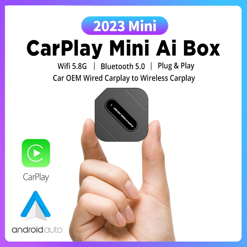 Naviguide Carplay Ai Box Car Oem Wired Carplay To Wireless Carplay ...