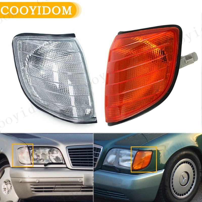 Corner-light-For-Mercedes-Benz-W140-S-Class-S320-S420-S500-S600-1991 ...