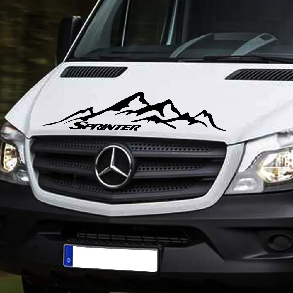 Car-Hood-Bonnet-Stickers-For-Mercedes-Benz-Sprinter-W903-W906-W907-313 ...