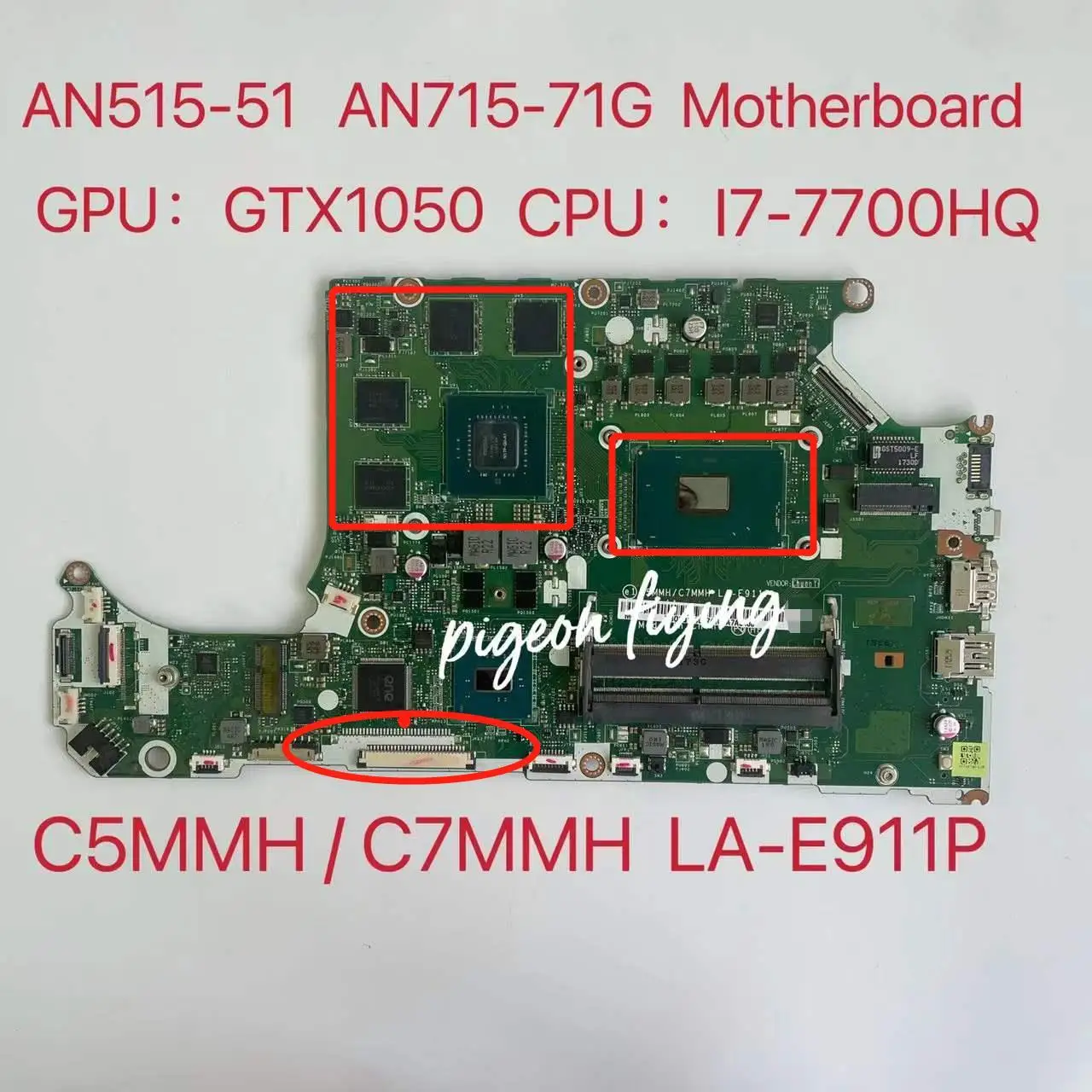 for-Acer-AN515-51-Motherboard-AN517-71G-Mainboard-C5MMH-C7MMH-LA-E911P ...