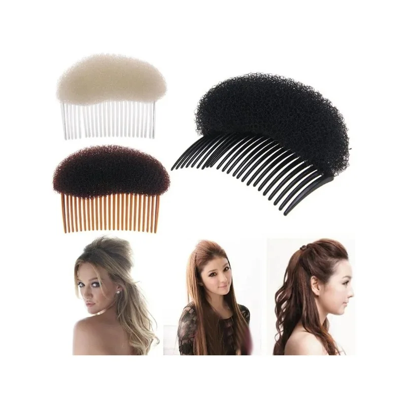 Women-Bun-Maker-Braid-Hair-Padding-DIY-Hair-Bump-Up-Sponge-Princess ...