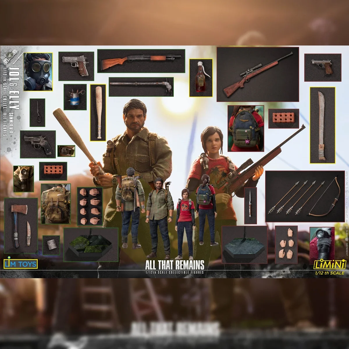 Limtoys-figura-de-acci-n-de-The-Last-Survivor-Of-The-Apocalypse-Joel ...