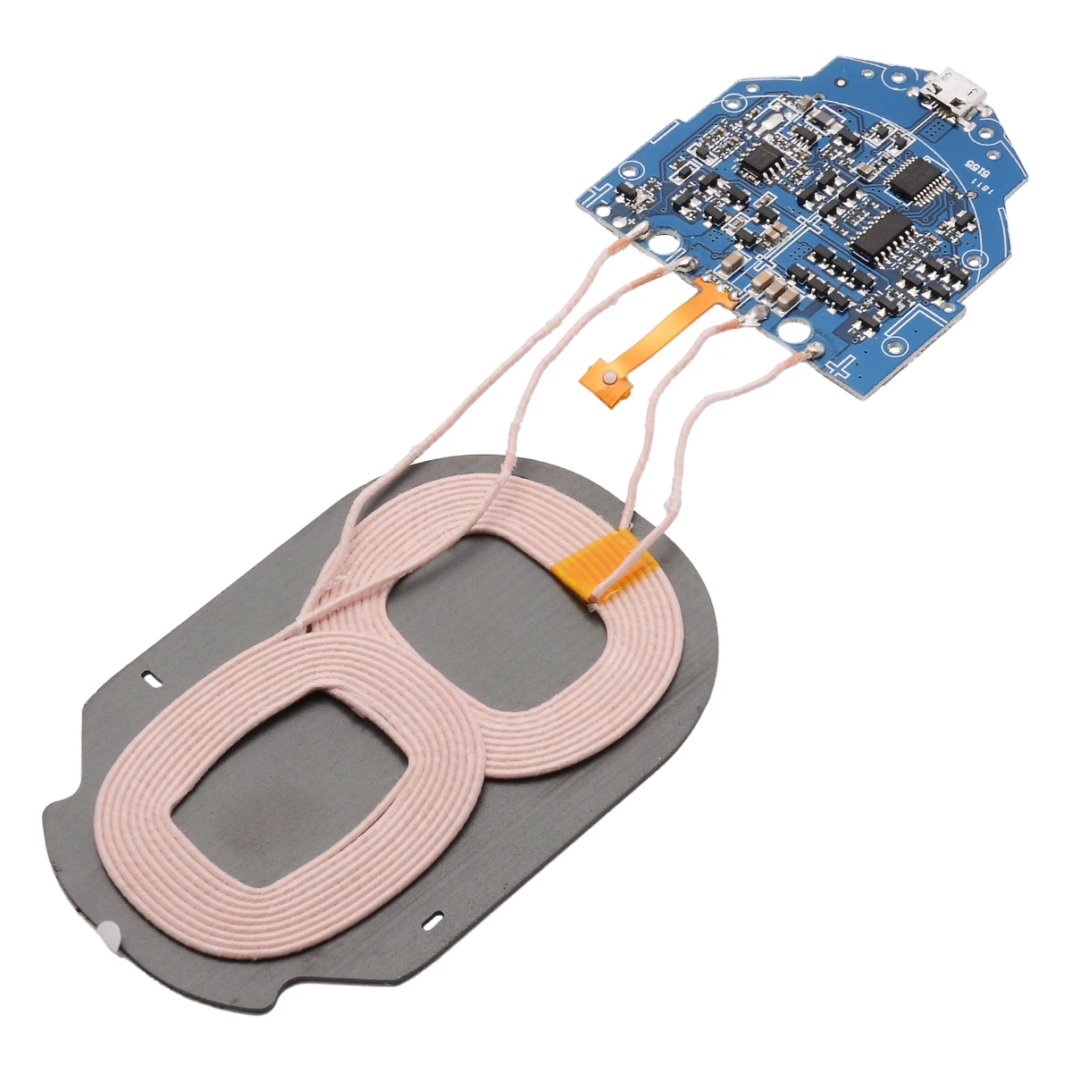 Universal-10W-Fast-Wireless-Charger-PCBA-Circuit-Board-Dual-2-Coil-Qi ...