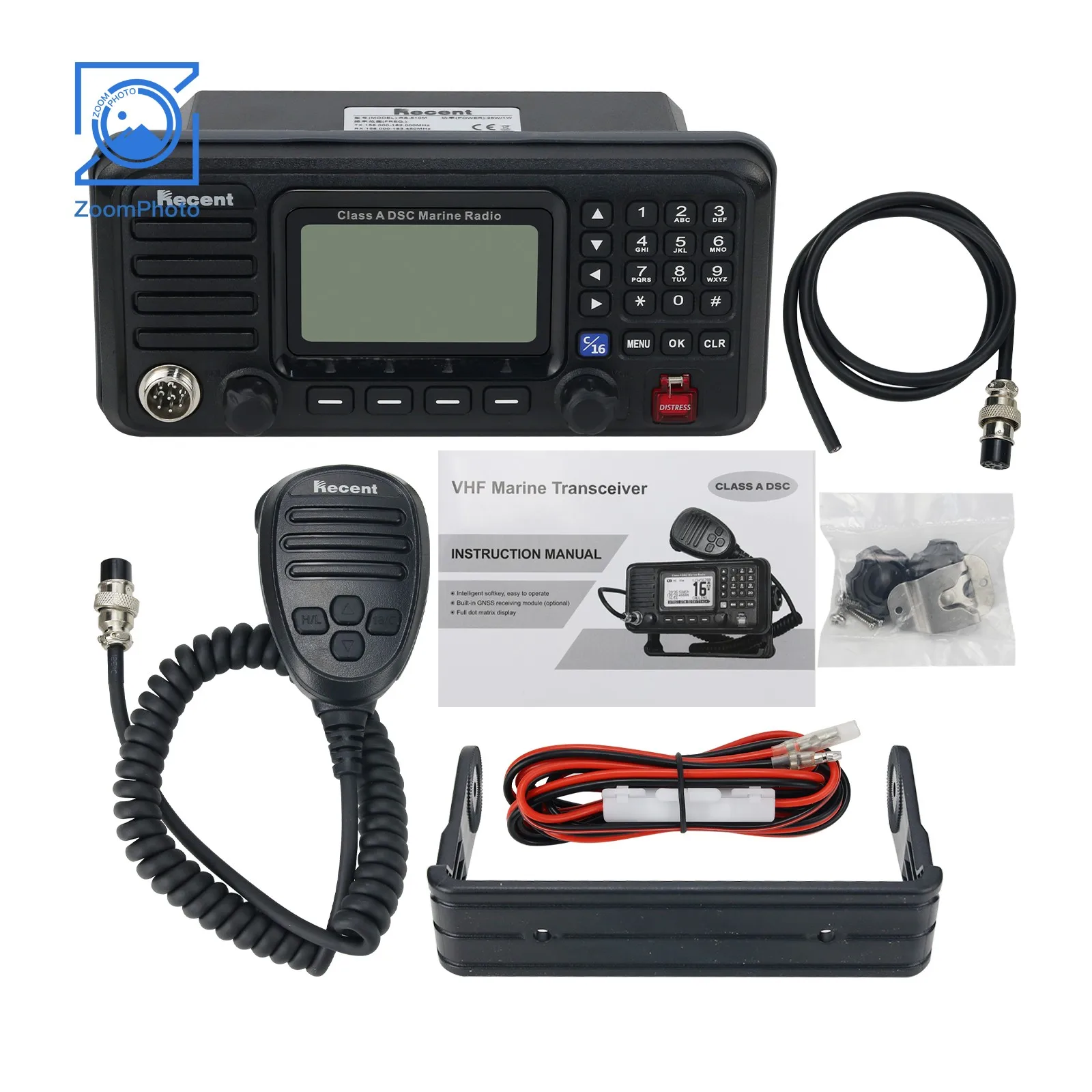 Transceptor-marino-VHF-de-25W-RS-510M-reciente-Clase-A-DSC-Radio-Marina ...
