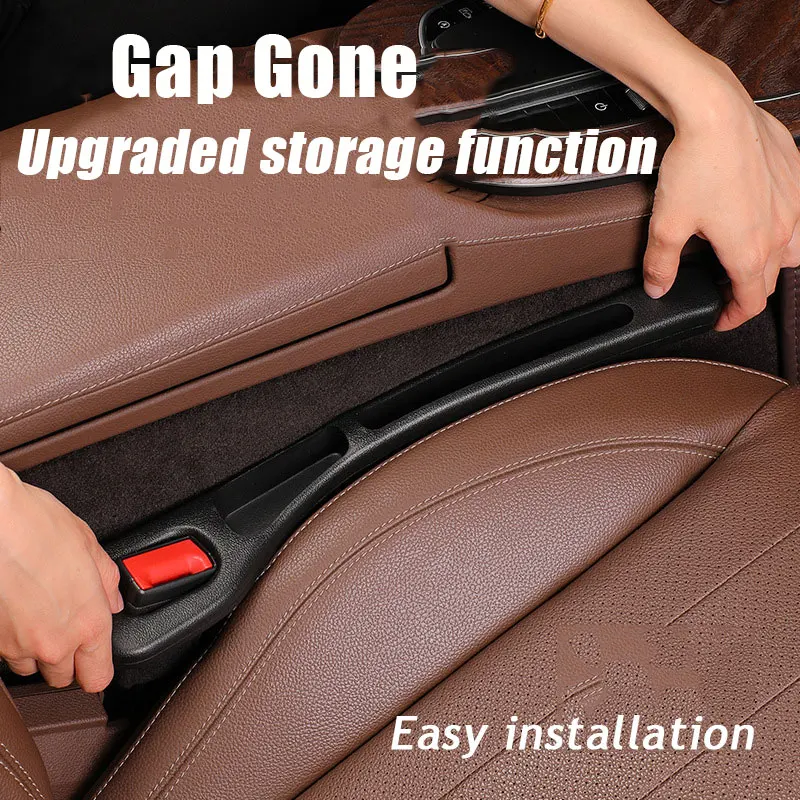 2pcs Universal Car Seat Gap Plug Strip Side Seam Car Gap Filler Leak ...