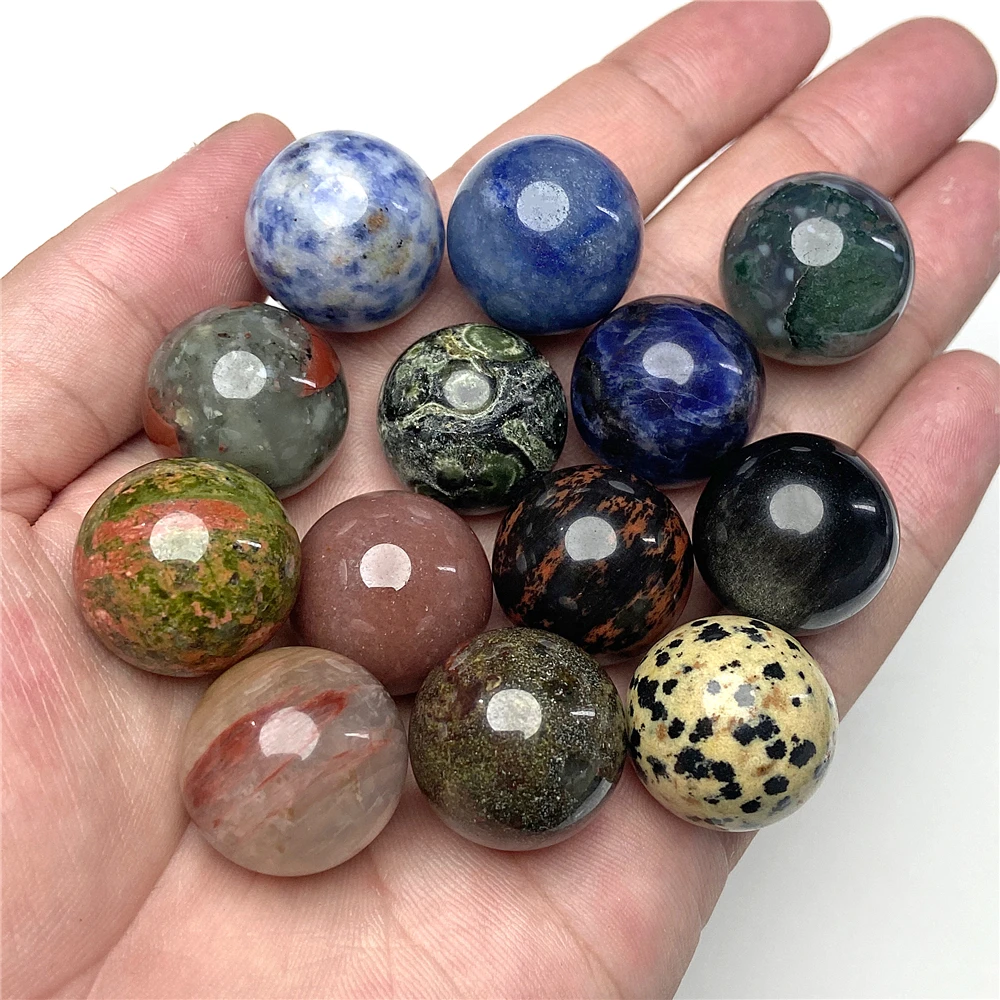 20mm-Natural-Stones-Ball-Quartz-Sphere-Bloodstone-Ball-Specimen-No-Hole ...