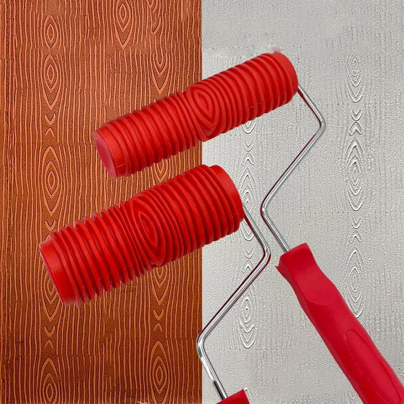 7inch-Grain-Pattern-Paint-Rollers-for-Wall-Decoration-Home-DIY-Embossed ...