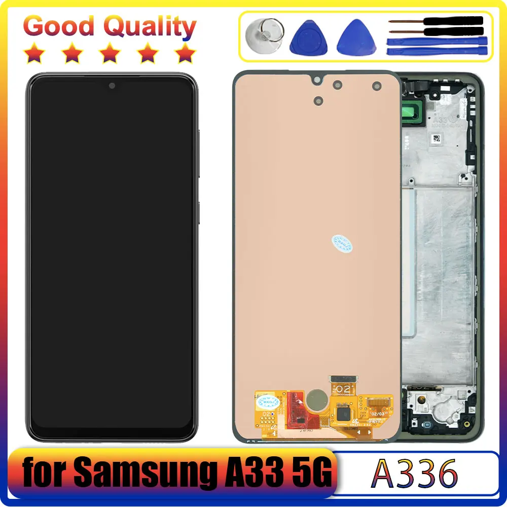 Tested-AMOLED-for-Samsung-Galaxy-A33-5G-LCD-Display-A336-Touch-Screen ...