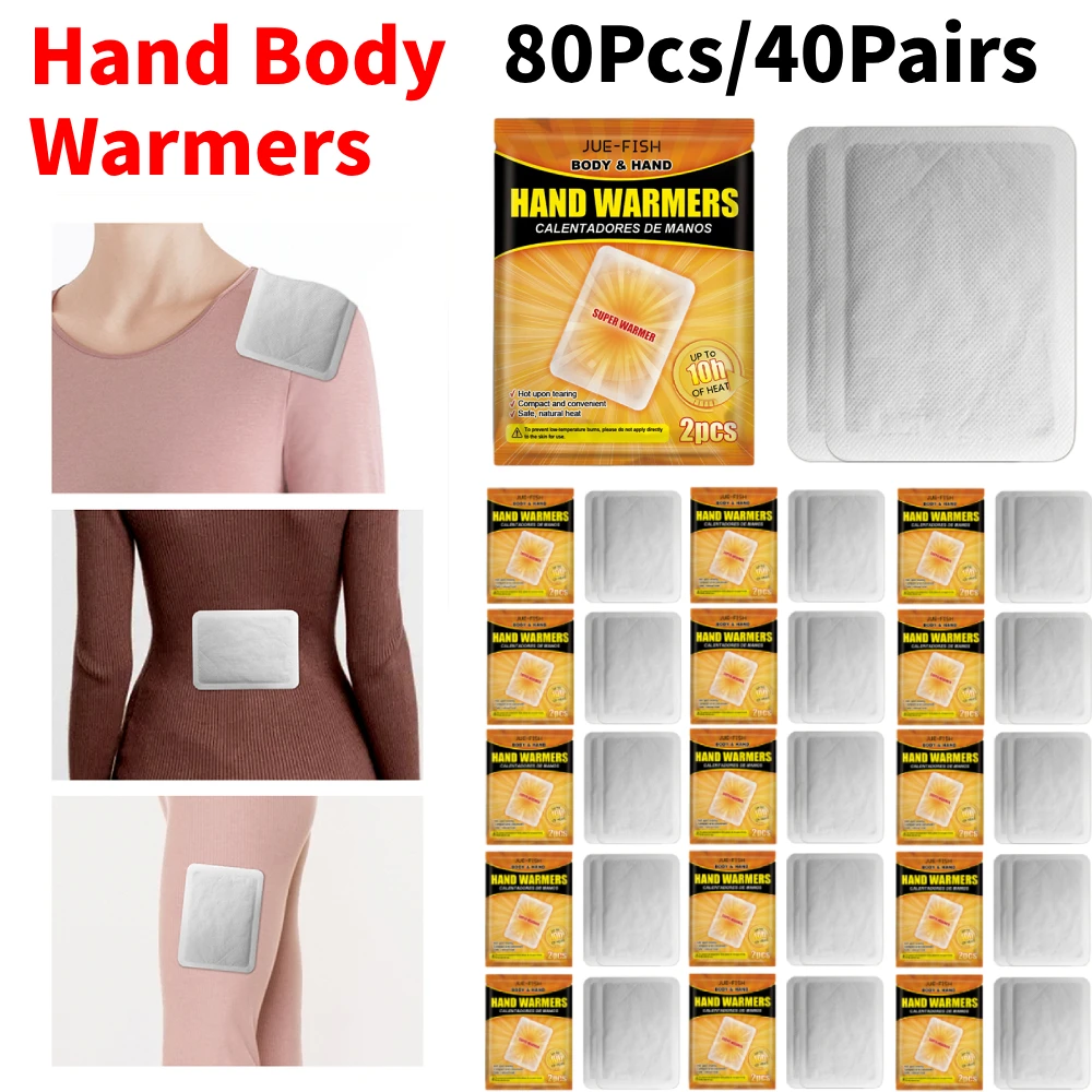 2-80-Stuks-Wegwerp-Handwarmer-Pakket-Verwarmde-Patches-Veilige ...