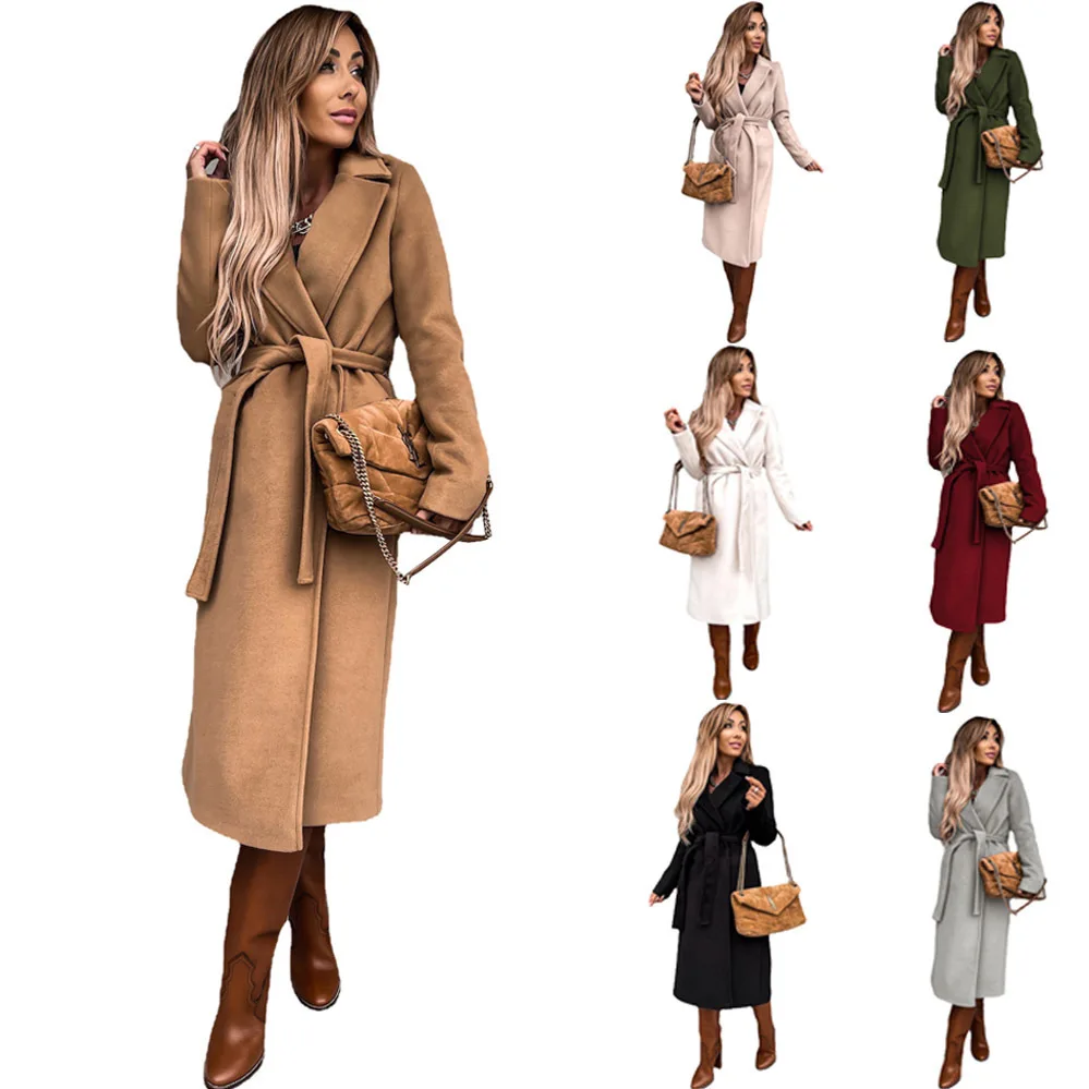 European and American autumn and winter coats for women's clothing ...