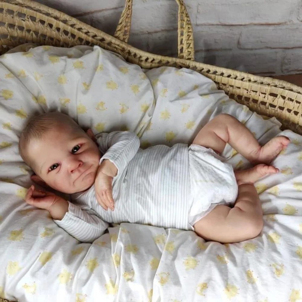 FBBD-49CM-Bebe-Reborn-Doll-Soft-Cuddly-Body-Real-Looking-Newborn-Baby ...