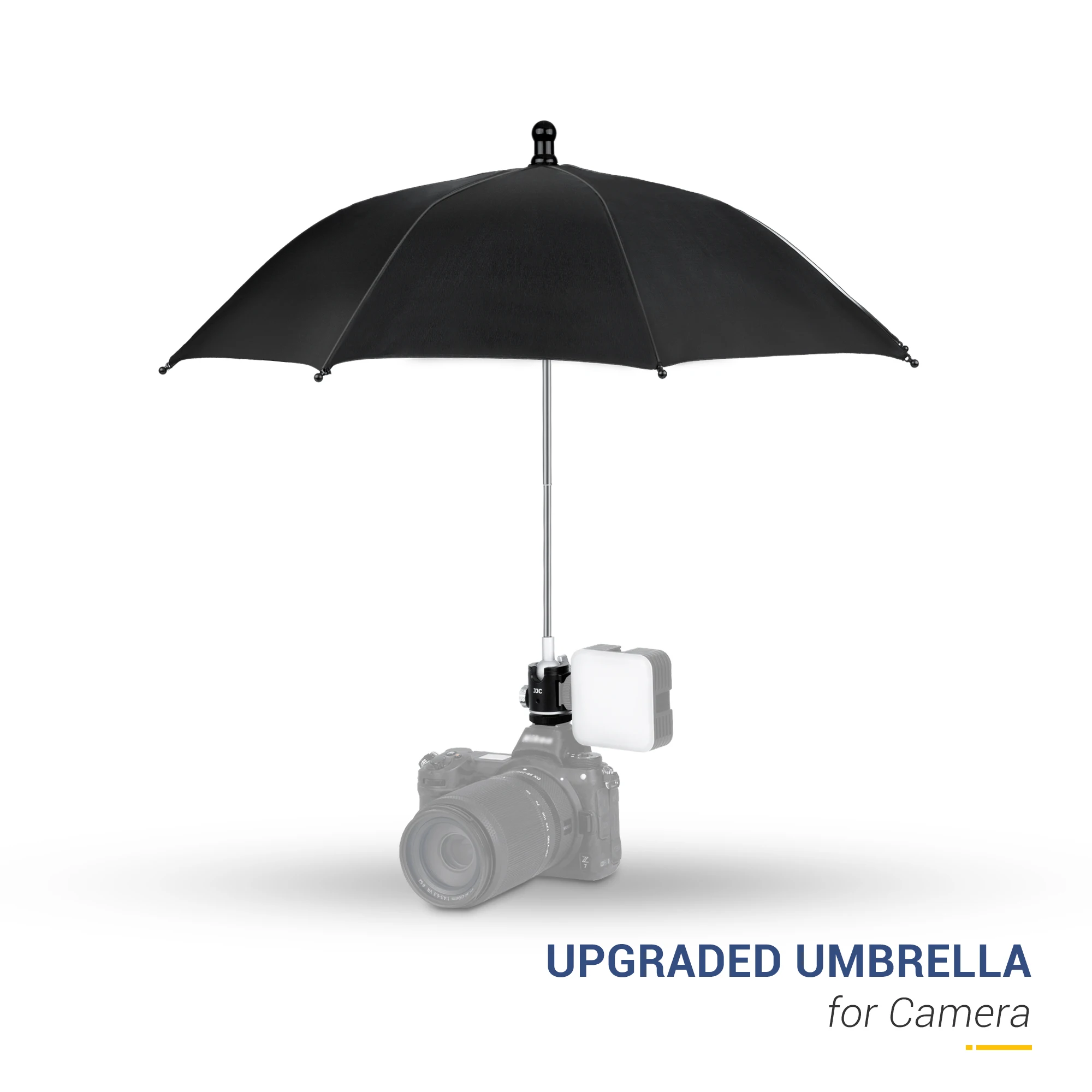 JJC-DLSR-Camera-Umbrella-Sunshade-Rainy-Holder-with-Hot-Shoe-For ...