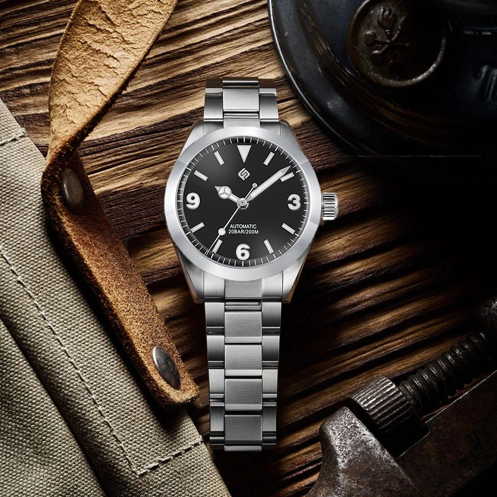 TERAMI-Super-Lume-explore-20Bar-Waterproof-Luxury-HN35-Sport-Sapphire ...