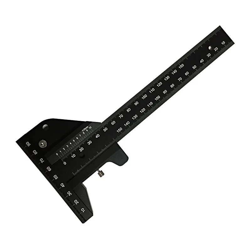 W50-Woodworking-Tool-T-Ruler-Sliding-Gauge-Aluminum-Alloy-Scribe-Ruler ...