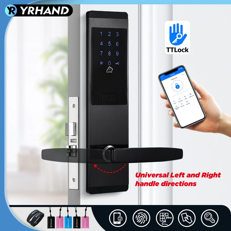 TTlock-App-Security-Electronic-Door-Lock-Smart-Touch-Screen-Lock ...