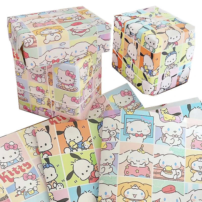 9-Sheets-Kawaii-Sanrioed-Wrapping-Paper-Hello-Kitty-My-Melody-Pc ...