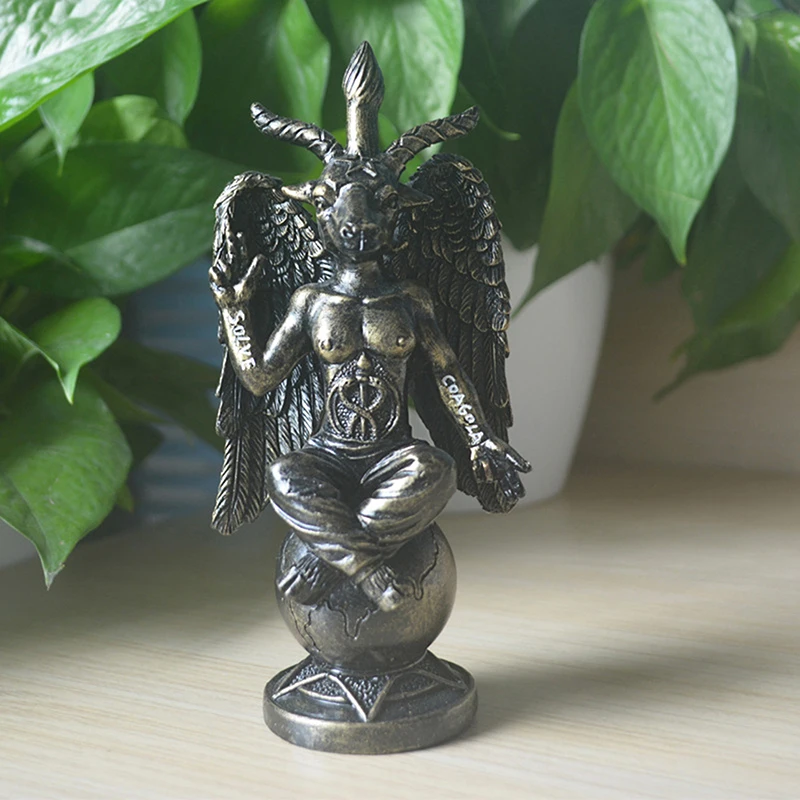 Baphomet-Divine-Goat-Of-Mendes-Statue-Church-Of-Satan-Sabbatic-Goat ...