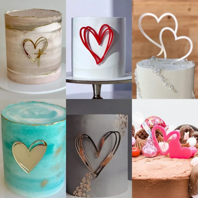 INS-Wind-Love-Acrylic-Wedding-Party-Cake-Topper-Valentine-s-Day-Love ...