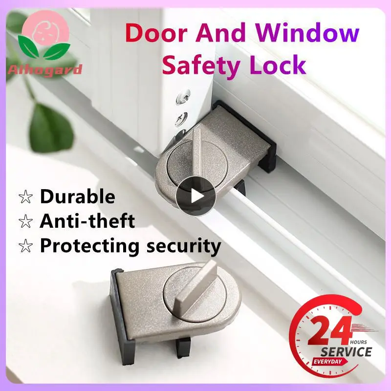 Door And Window Safety Lock Adjustable Locks On Windows Baby Security ...