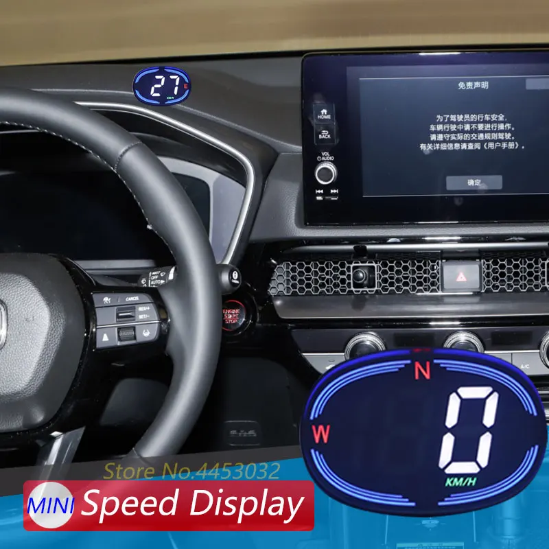 Car-HUD-For-Honda-CR-V-HRV-Civic-Accord-JAZZ-Fit-VEZEL-Digital ...