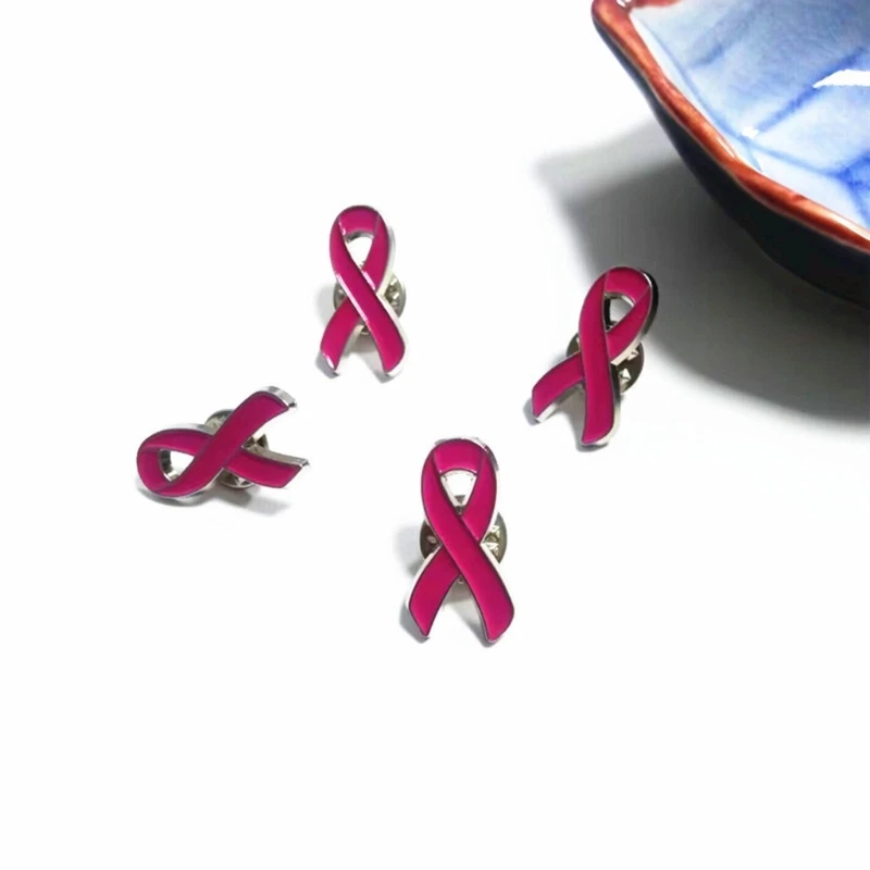 Pack-of-10pcs-Pink-Ribbon-Lapel-Pin-Breast-Cancers-Research-and ...