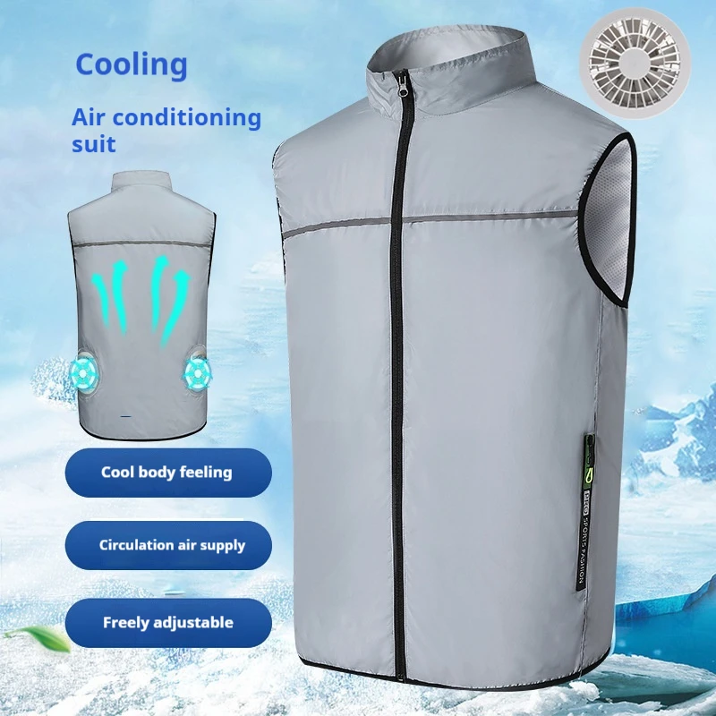 Summer Air Conditioning Suit Heatstroke Prevention Vest Men's and Women ...