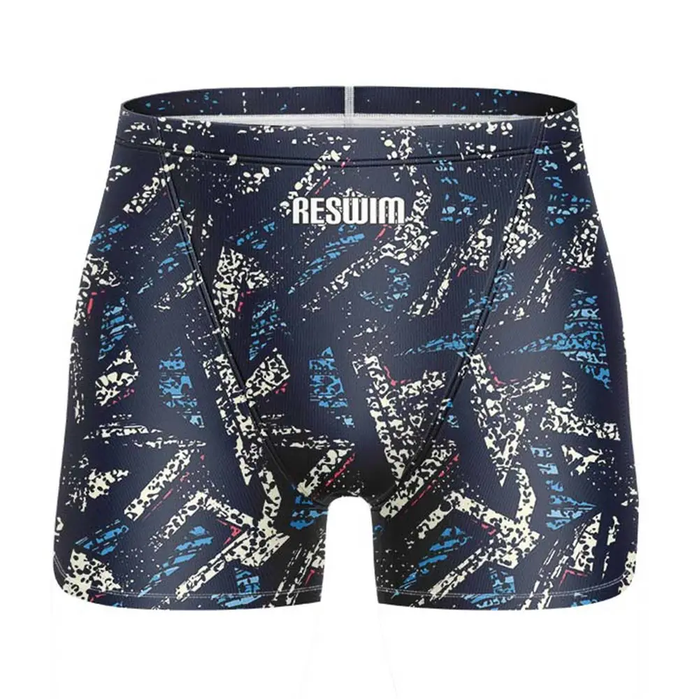 Summer Men's Swim Jammer Swimsuit Shorts Athletic Training Short ...