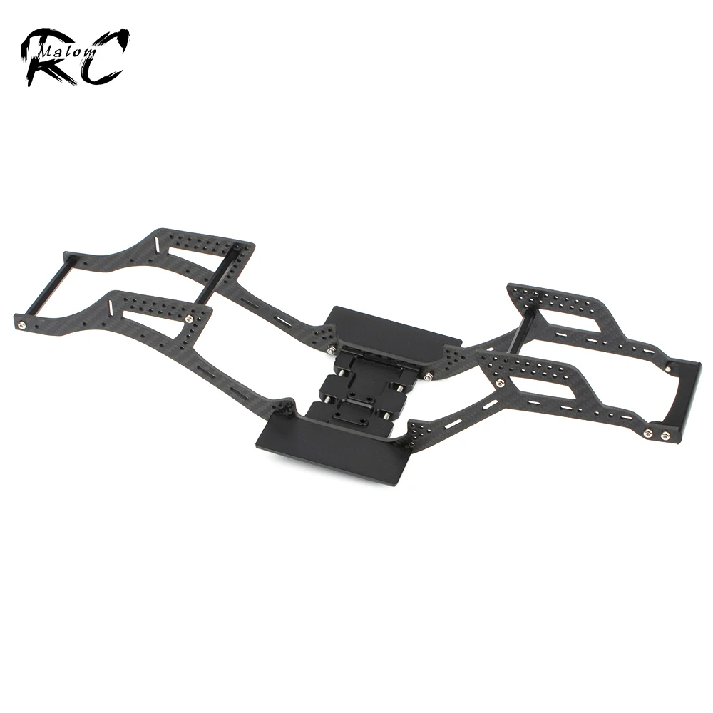 1/10 RC Crawler Carbon Fiber LCG Chassis Kit Frame Girder for SCX10 II ...